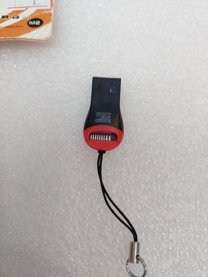 USB 2.0 High Speed Card Reader Converter CR-112 (USB Male to Micro SD Card Slot Female), Mobile ...