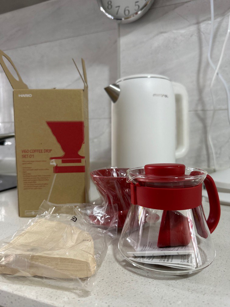 V60 COFFEE DRIP SET 01, TV & Home Appliances, Kitchen Appliances ...