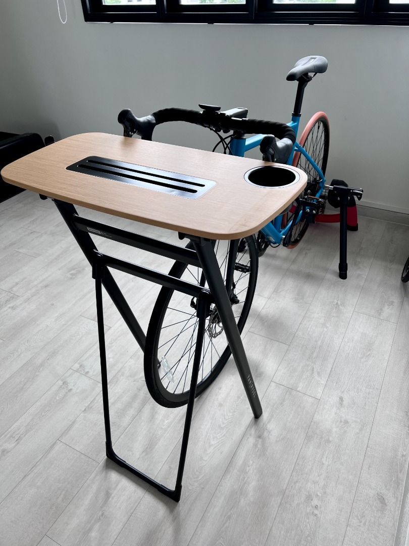 Van Rysel Trainer Foldable Table, Sports Equipment, Bicycles & Parts ...