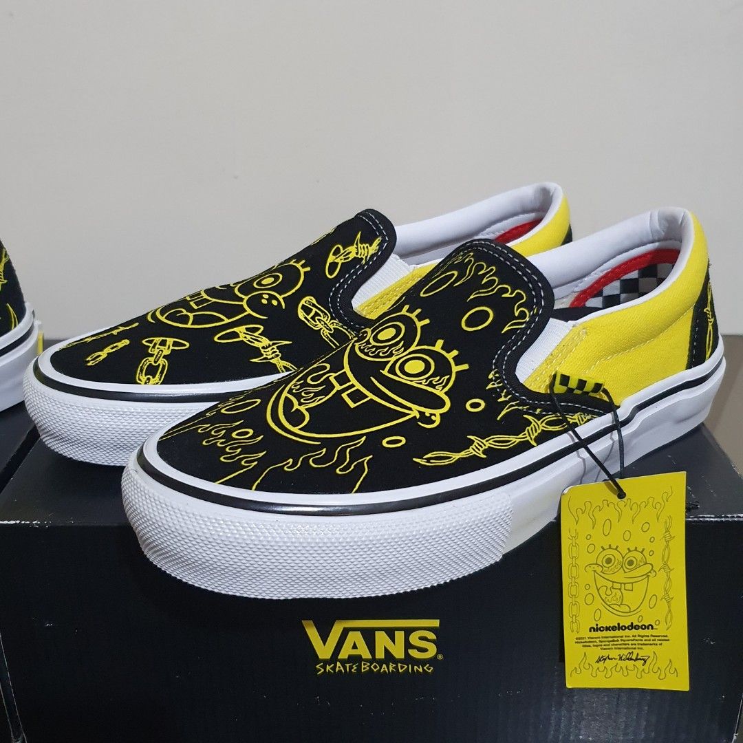 Vans Slip On Spongebob Gigliotti on Carousell