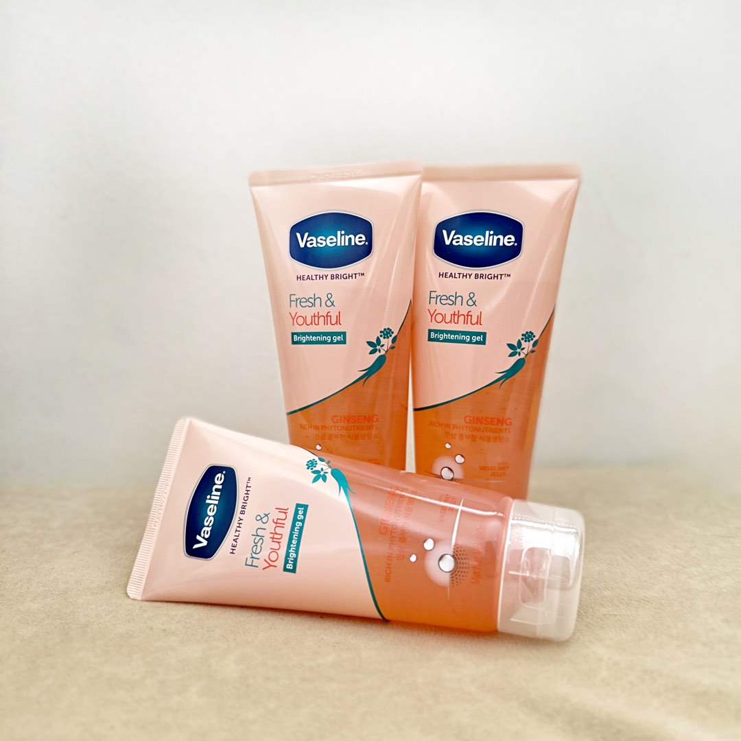 Vaseline Healthy Bright Fresh & Youthful Brightening Gel Moisturizer ...