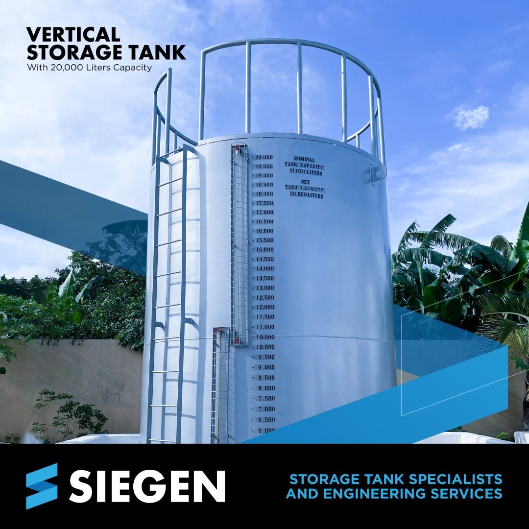 Vertical Storage Tanks | Aboveground Storage Tanks | VST | Siegen ...