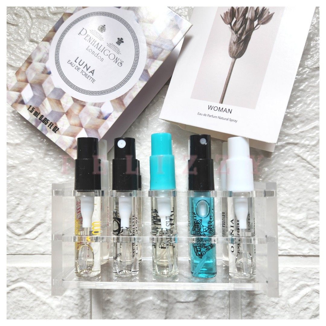 Vial Sample Tester Travel Size Perfume Holder Storage Rack, Beauty ...