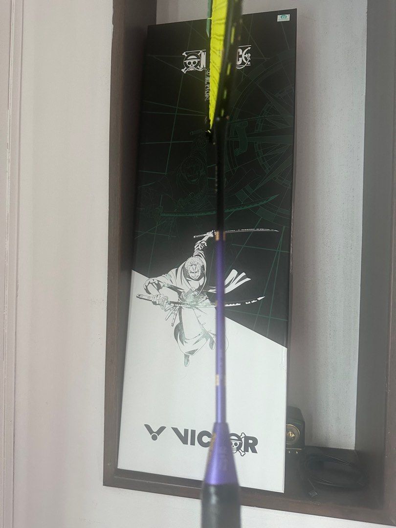 Victor racket onepiece, Sports Equipment, Sports & Games, Racket & Ball ...