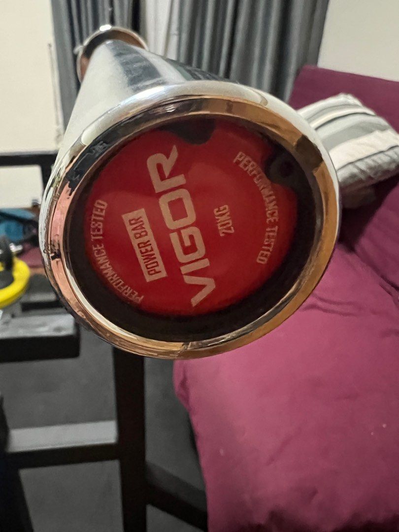 VIGOR 20 kg Olympic Barbell , Sports Equipment, Exercise & Fitness ...