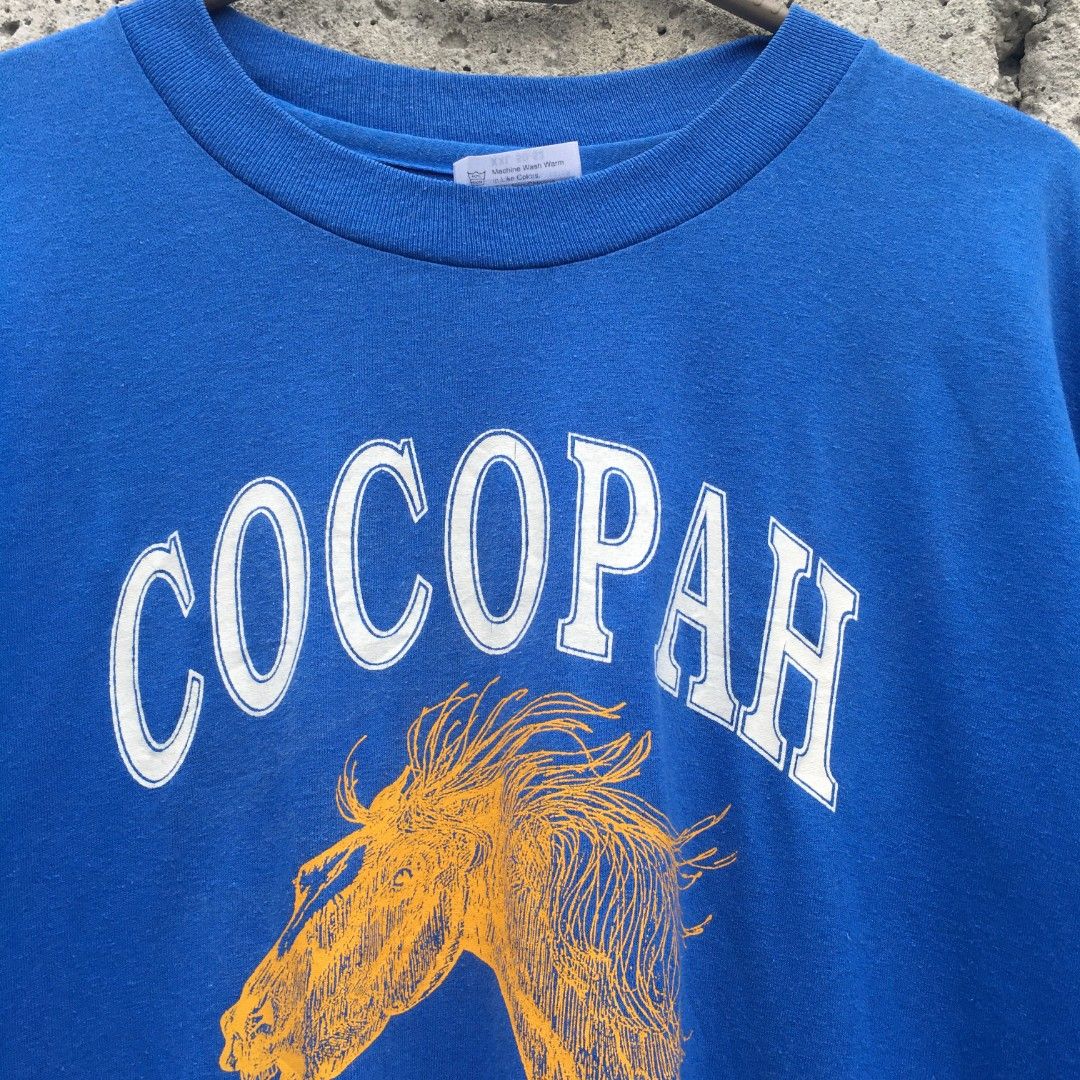 VINTAGE COCOPAH HANES TAG SINGLE STICH ALL OVER, Men's Fashion, Tops ...