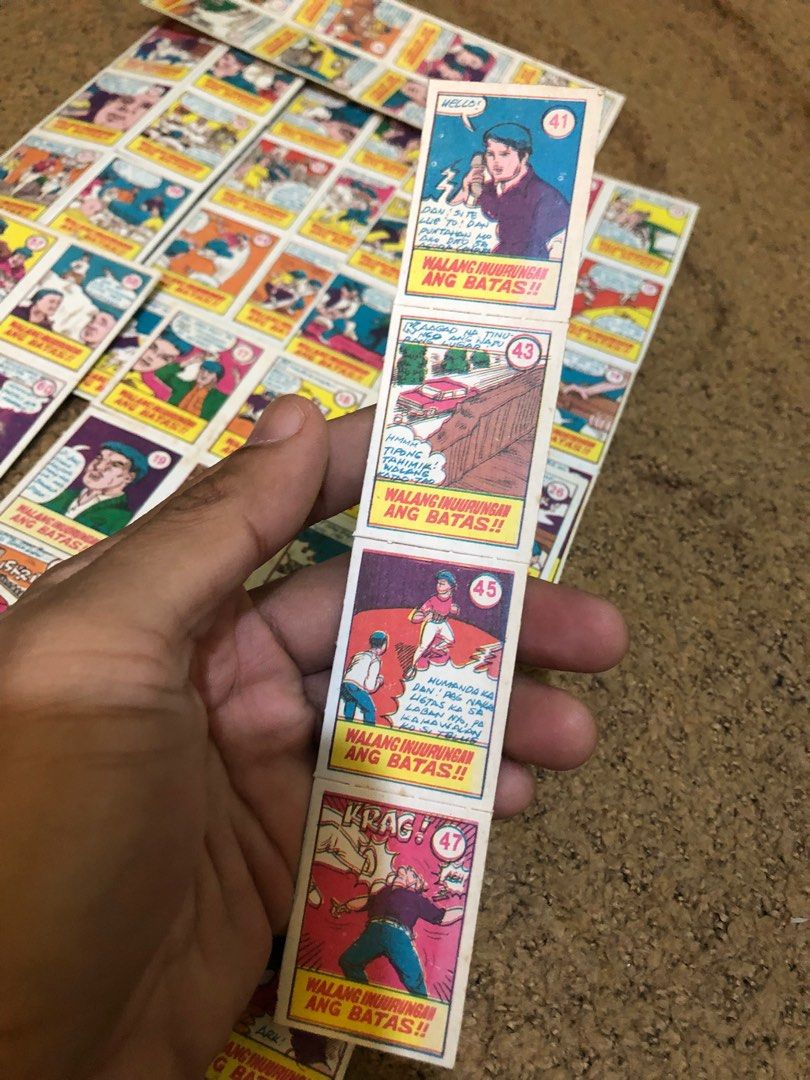 Vintage pinoy teks 1-64 complete (walang inuurungang ang batas), Hobbies & Toys, Memorabilia ...