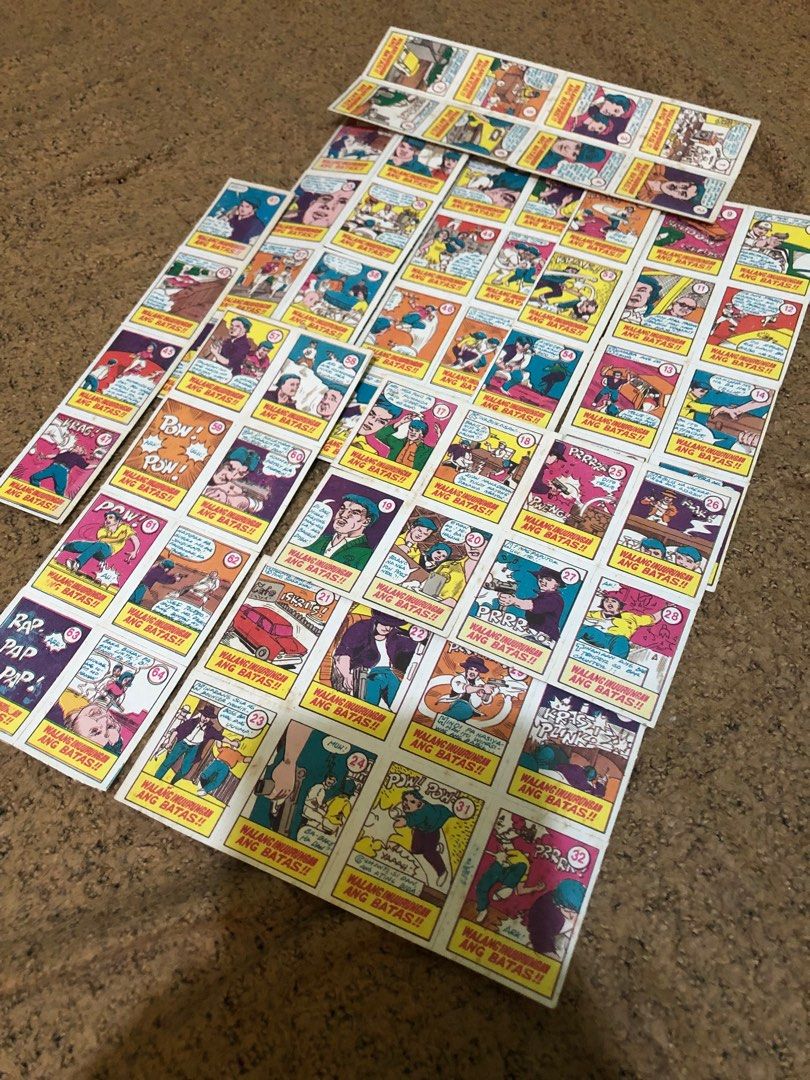 Vintage pinoy teks 1-64 complete (walang inuurungang ang batas), Hobbies & Toys, Memorabilia ...