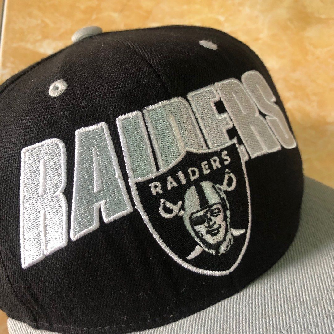 Vintage Raiders NFL Cap, Fesyen Pria, Aksesoris, Topi di Carousell