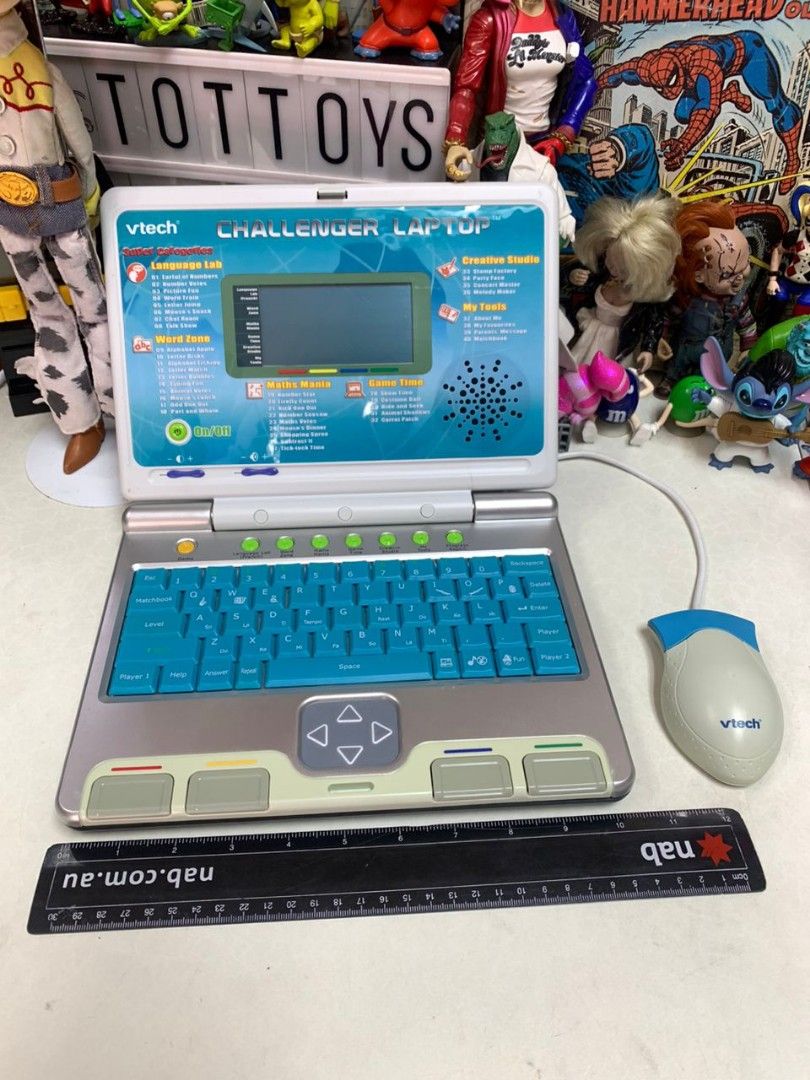 Vtech challenger laptop, Hobbies & Toys, Toys & Games on Carousell