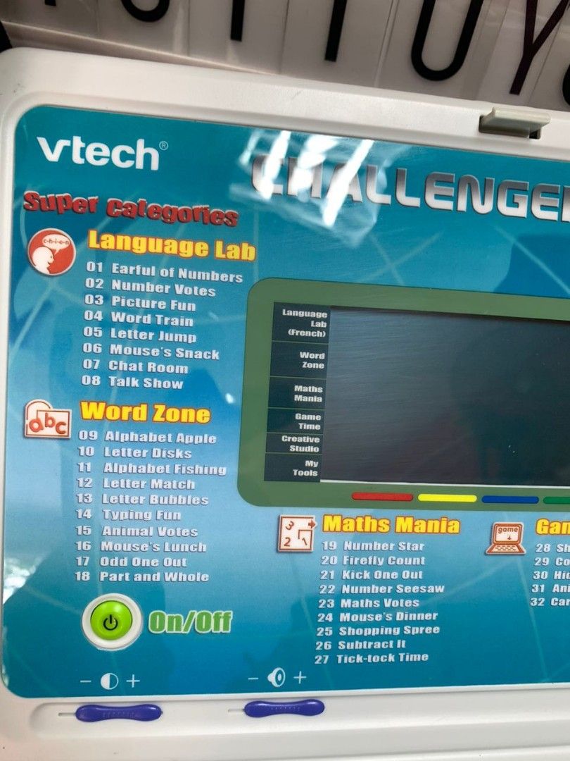 Vtech challenger laptop, Hobbies & Toys, Toys & Games on Carousell