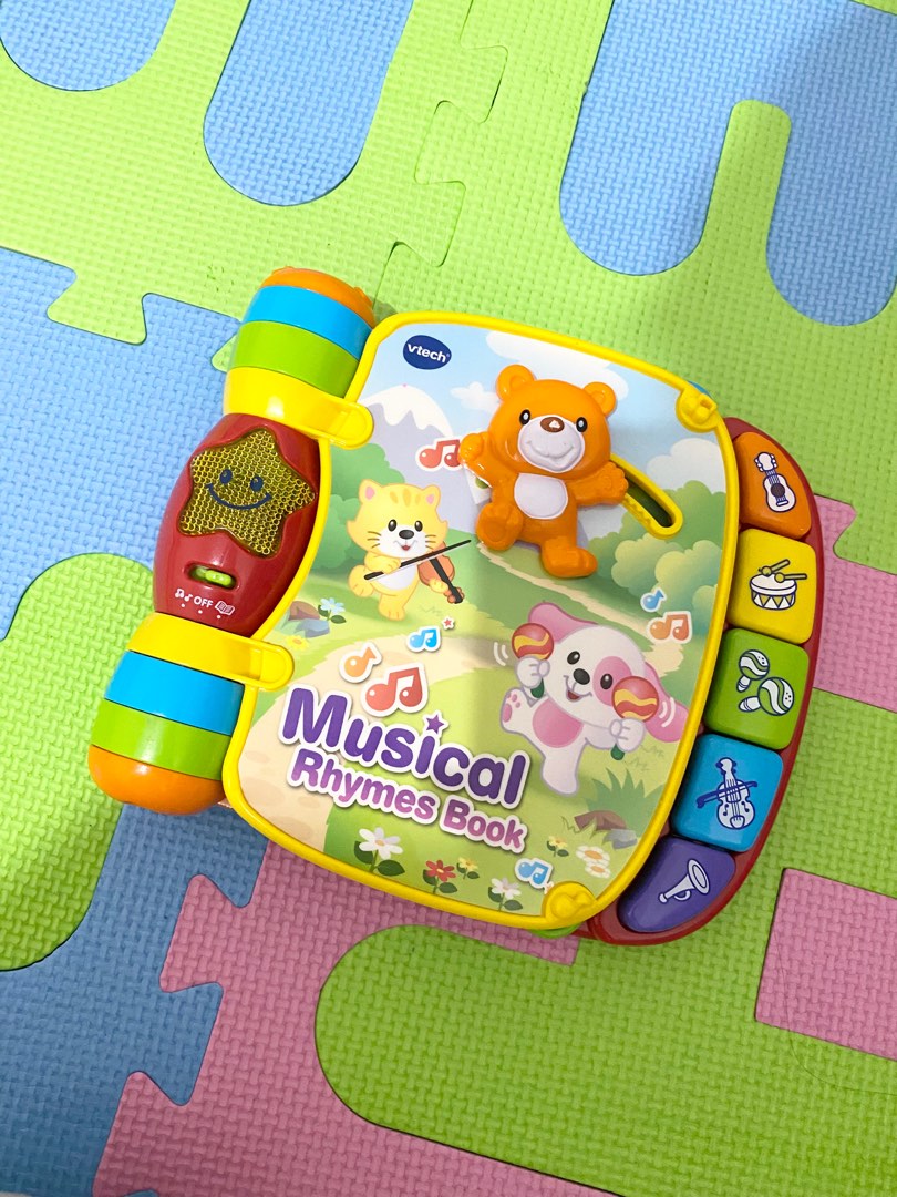 VTECh Musical Rhymes Book on Carousell