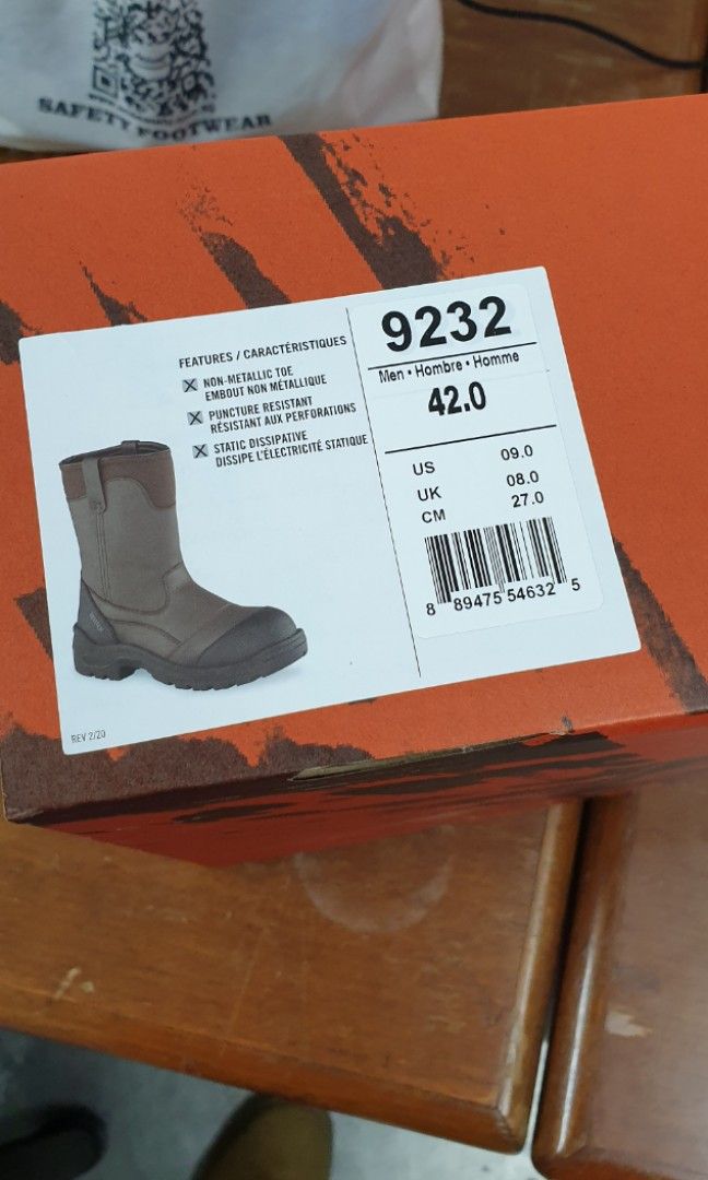 Worx Safety Boots, Men's Fashion, Footwear, Boots on Carousell