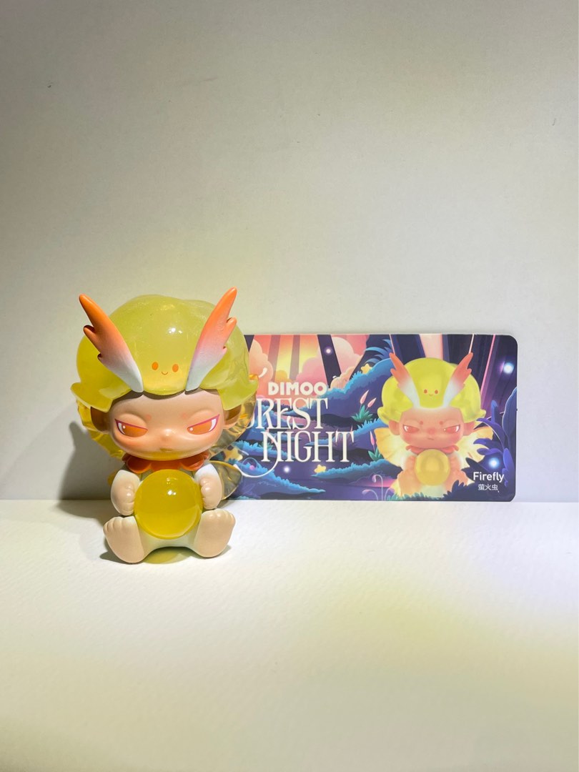 WTS POPMART Dimoo Forest Night negotiable, Hobbies & Toys, Toys & Games ...