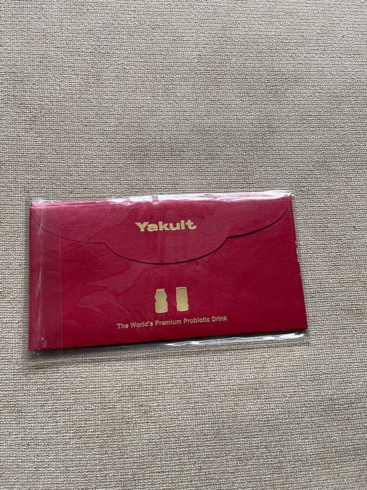 Yakult Red Packet (4 pieces), Hobbies & Toys, Stationery & Craft, Other ...