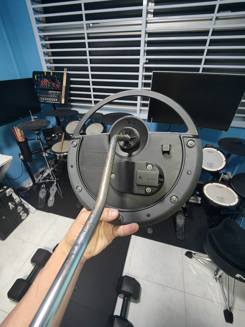 Yamaha Electronic Crash Cymbal, Hobbies & Toys, Music & Media, Musical ...