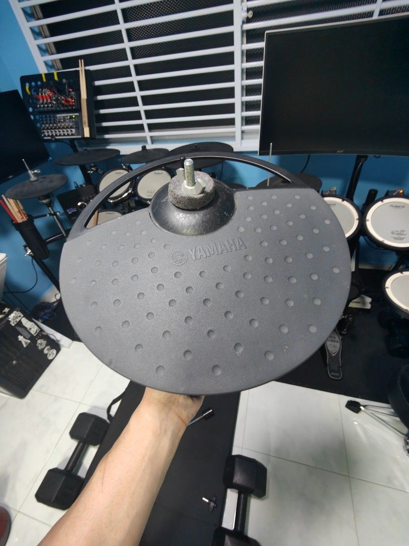 Yamaha Electronic Hihat Cymbal, Hobbies & Toys, Music & Media, Musical Instruments on Carousell