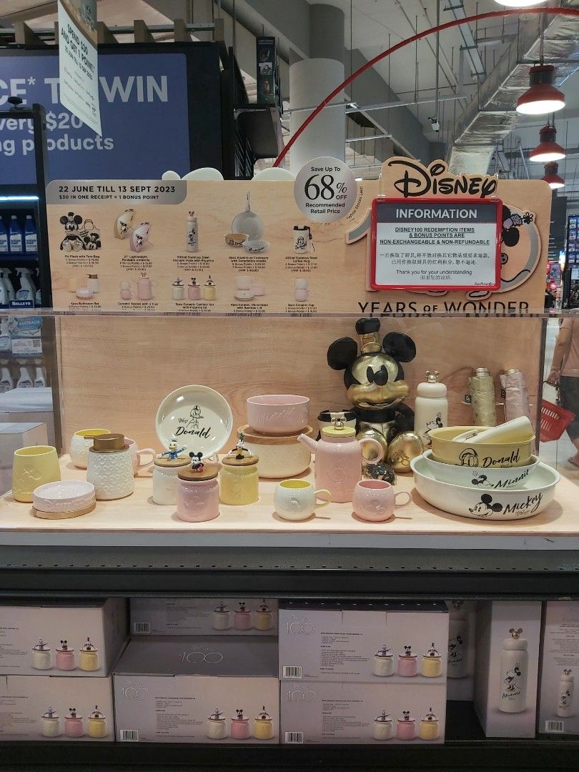 100 x NTUC Bonus Points - Limited Edition Disney100 Collection, Tickets ...