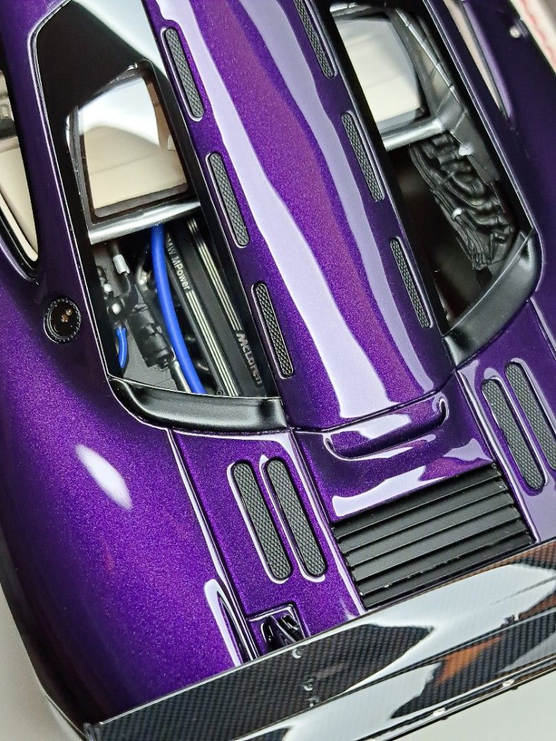 1/18 DG McLaren F1 LM Violet Hong Kong #29/60 Davis&Giovanni, 興趣及遊戲, 玩具 ...