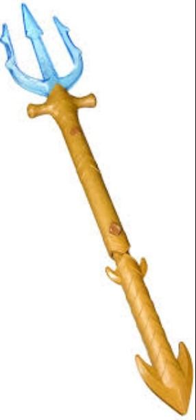 22 INCH DC MATTEL Aquaman Trident Tridente Role Play Aqua Man Movie ...