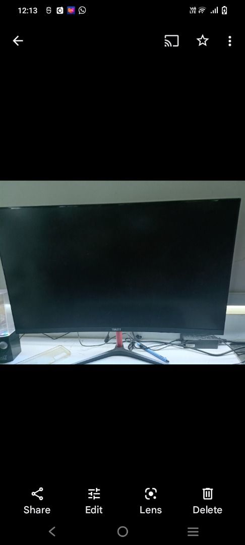 27 inch Toasty Curved Monitor, Computers & Tech, Parts & Accessories ...