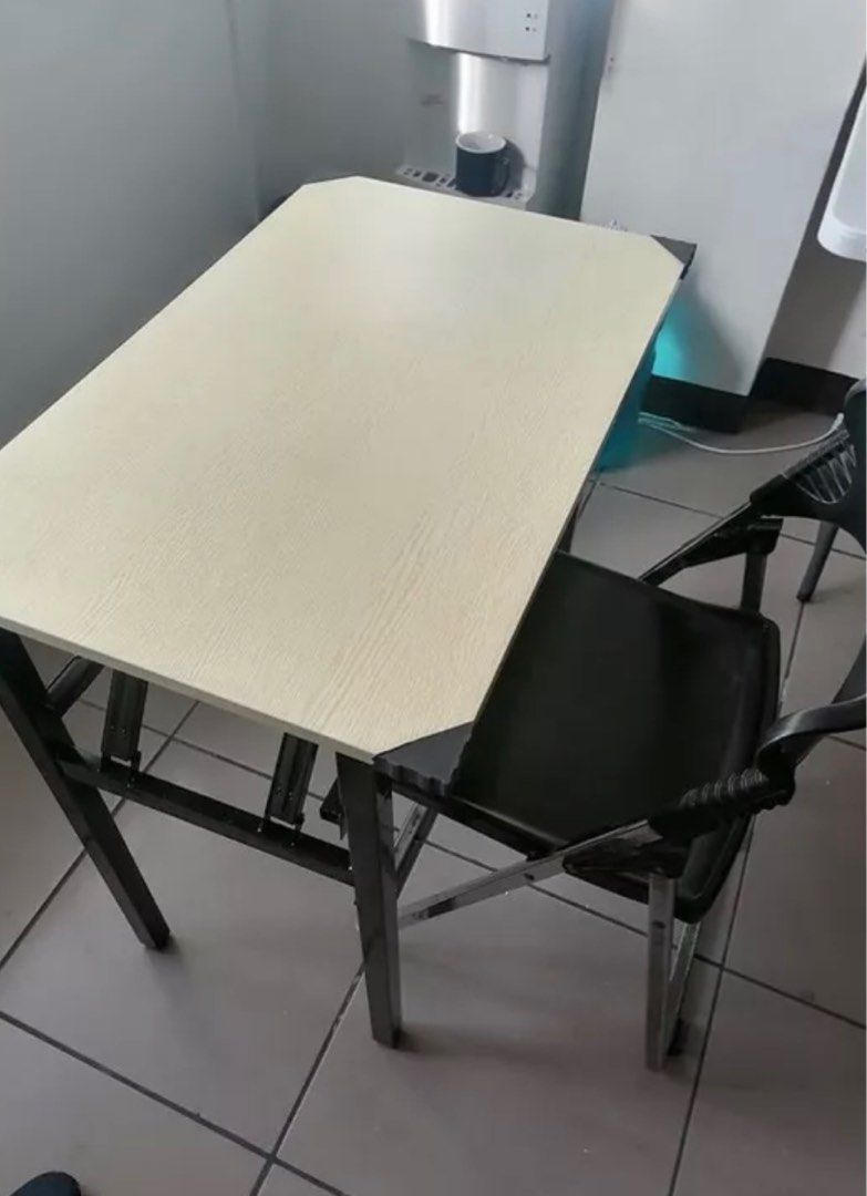 2 Layer Foldable Study Table (TABLE ONLY!), Furniture & Home Living ...