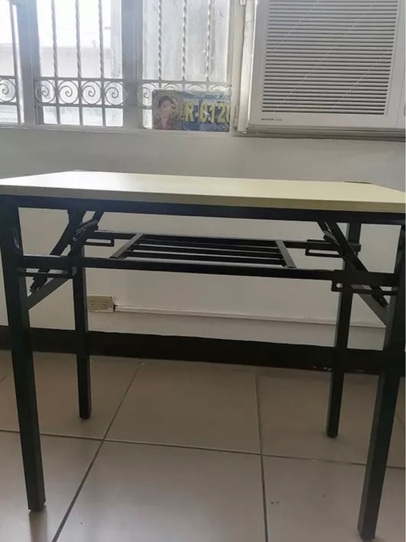 2 Layer Foldable Study Table (TABLE ONLY!), Furniture & Home Living ...
