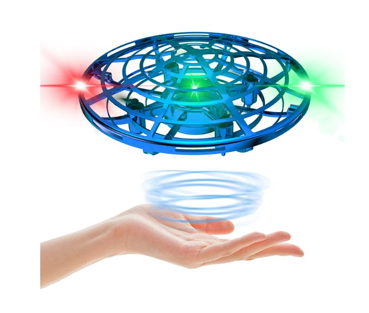 3502) MINI HAND FLYING BALL DRONE FOR KIDS ADULTS - HAND OPERATED ...