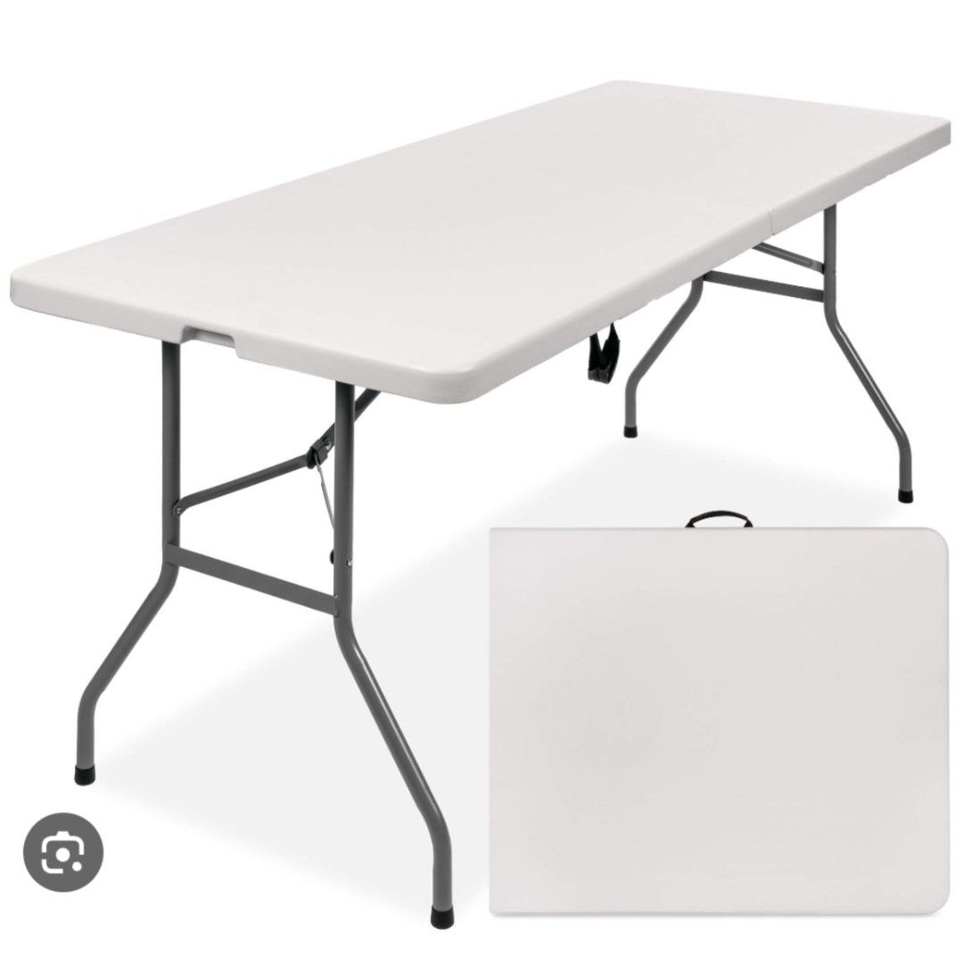 6 ft folding table, Furniture & Home Living, Furniture, Tables & Sets ...