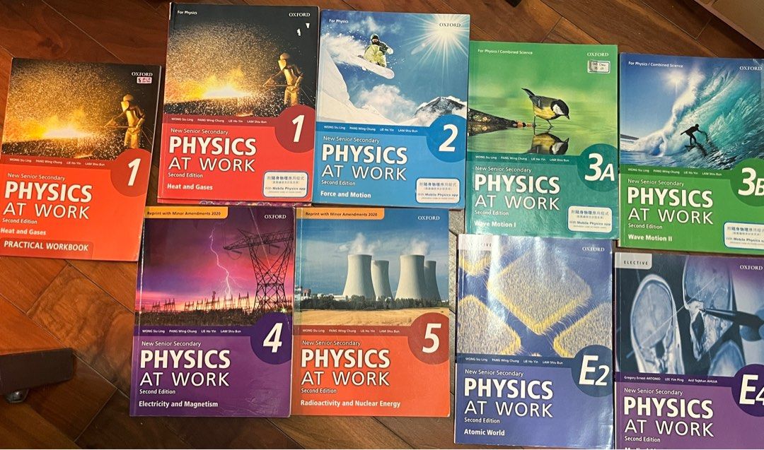 中學參考書 Dse Physics Physics At Work, 興趣及遊戲, 書本 & 文具, 教科書 - Carousell