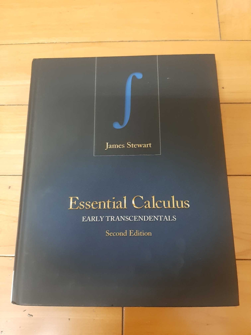 二手書 Essential Calculus James Stewart, 書籍、休閒與玩具, 書本及雜誌, 教科書、參考書在旋轉拍賣