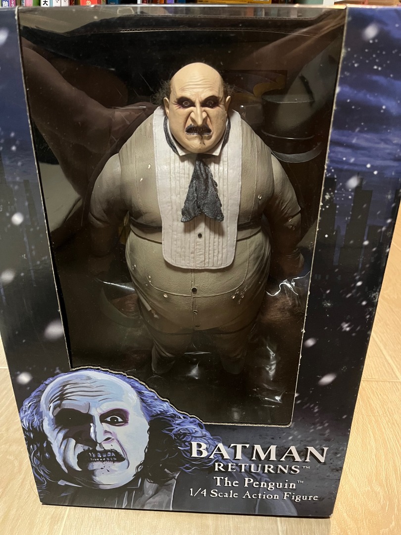 全新 NECA Batman Returns Mayoral Penguin 企鵝 蝙蝠俠 1/4 Scale Figure 再戰江湖 企鵝人 ...
