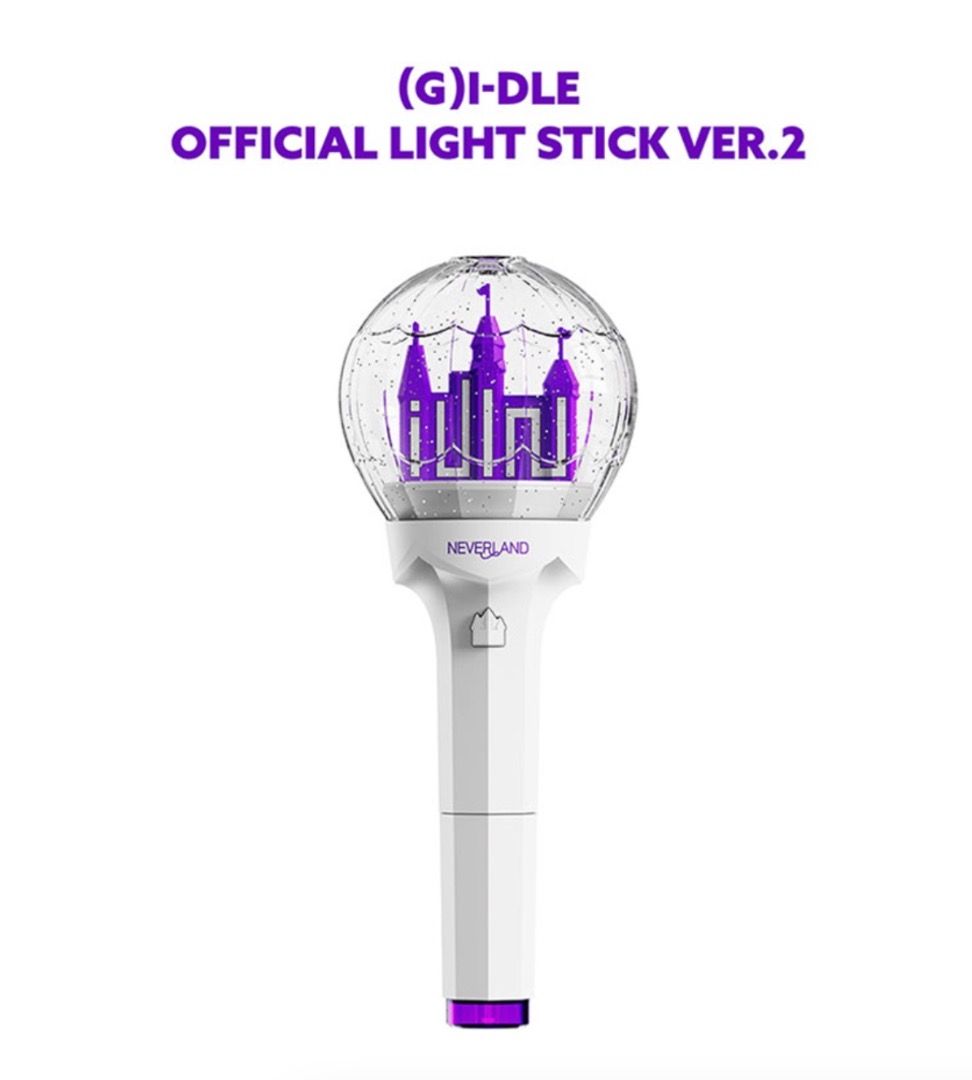 In stock 現貨｜韓星 K-pop 〗(G)I-dle gidle Official fanlight 官方演唱會應援手燈（第二代）／手 ...
