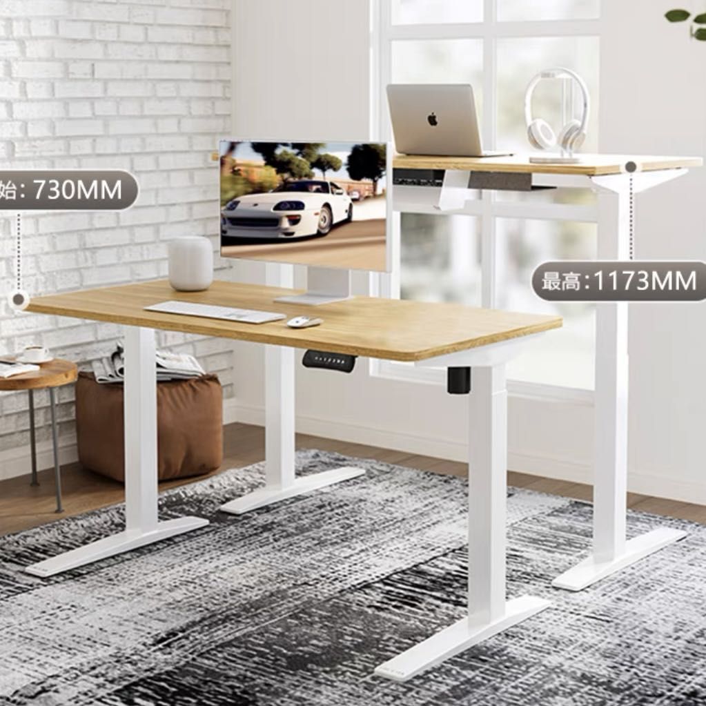 Adjustable standing study table, Furniture & Home Living, Furniture ...