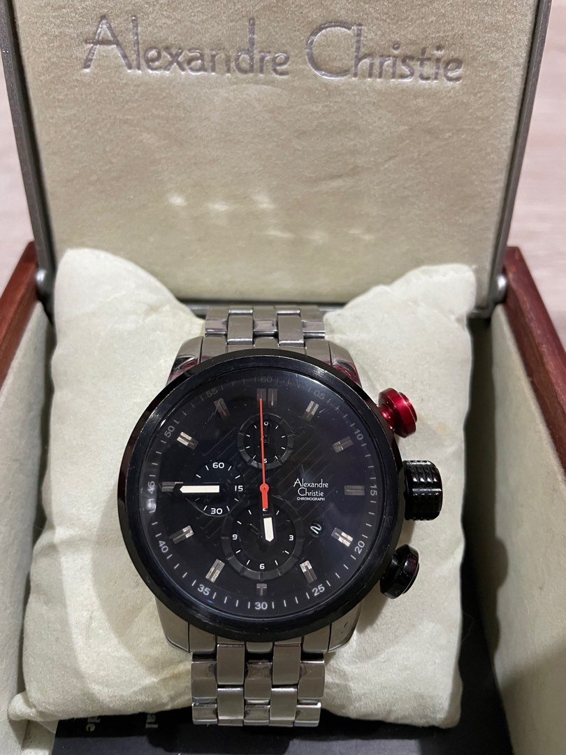 Alexander Christie Watch, Fesyen Pria, Jam Tangan di Carousell