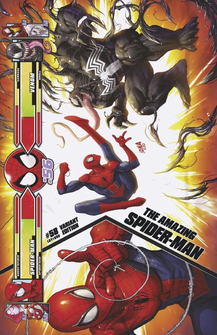 AMAZING SPIDER-MAN #58 UNKNOWN COMICS DAVID NAKAYAMA EXCLUSIVE VARIANT ...