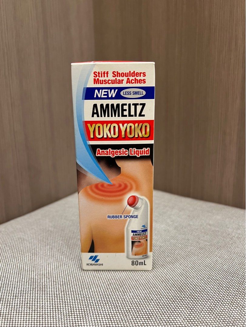 Ammeltz Yoko Yoko Analgesic Liquid (80ml)(Less Smell), Health ...