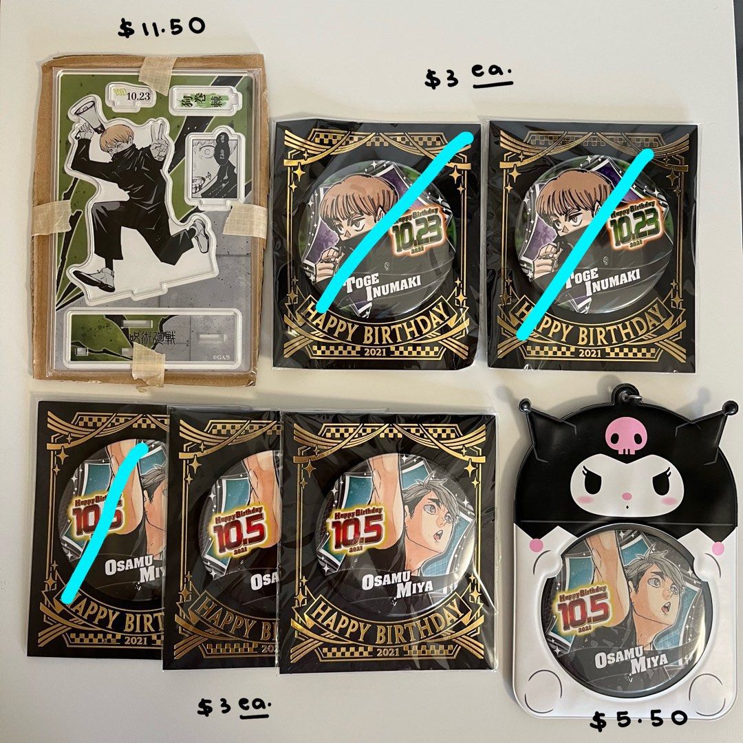 Anime birthday goods sale: MHA, BNHA, My Hero Academia, Jujutsu Kaisen ...