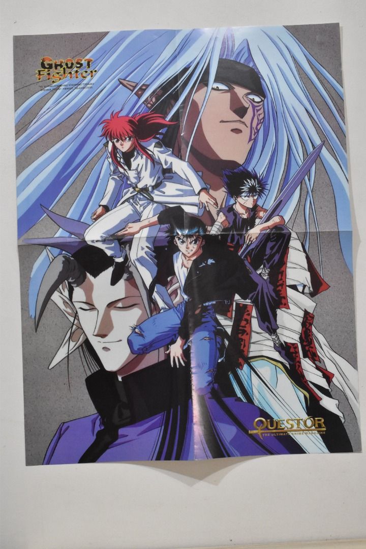 Anime Yuyu Hakusho Poster Questor, Hobbies & Toys, Memorabilia ...