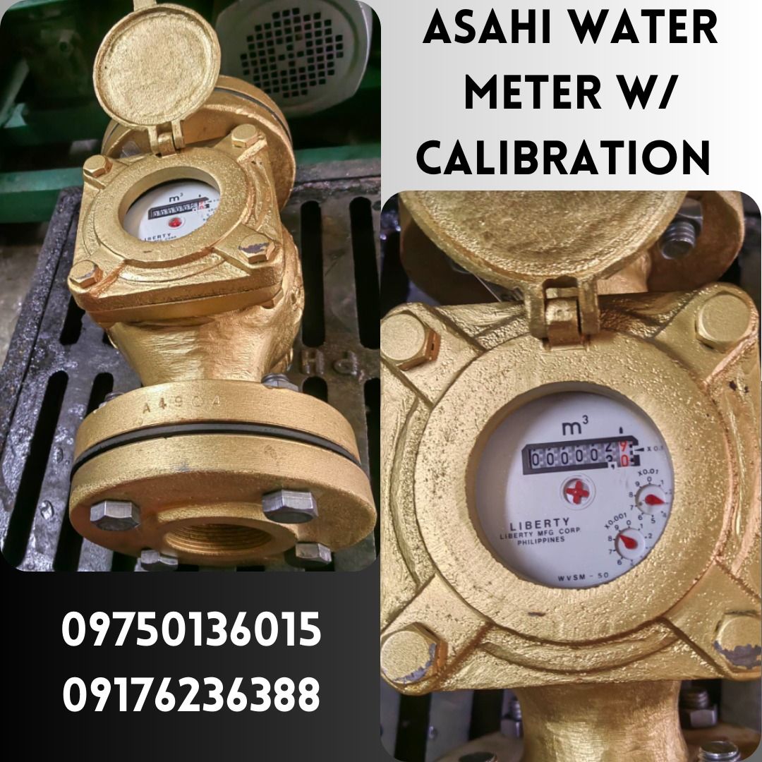 Asahi Water Meter w/ Calibration, Commercial & Industrial, Industrial ...