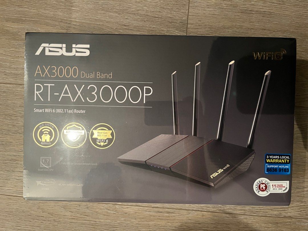 ASUS RT-AX3000P **Brand New**!!, Computers & Tech, Parts & Accessories ...