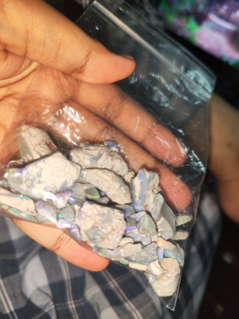 Australian Lightning Ridge Rough Opal, Women's Fashion, Jewelry ...