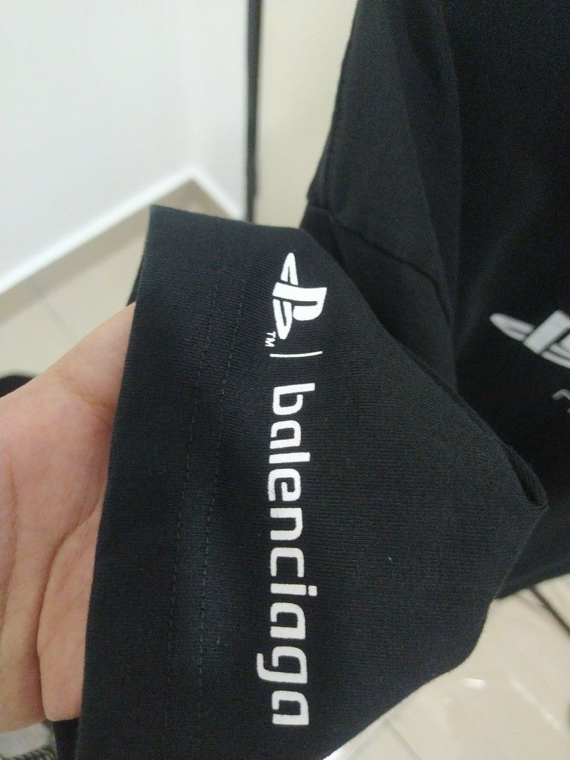 Balenciaga Collab Ps5 Balenciaga X Ps5 Mens Fashion Tops And Sets