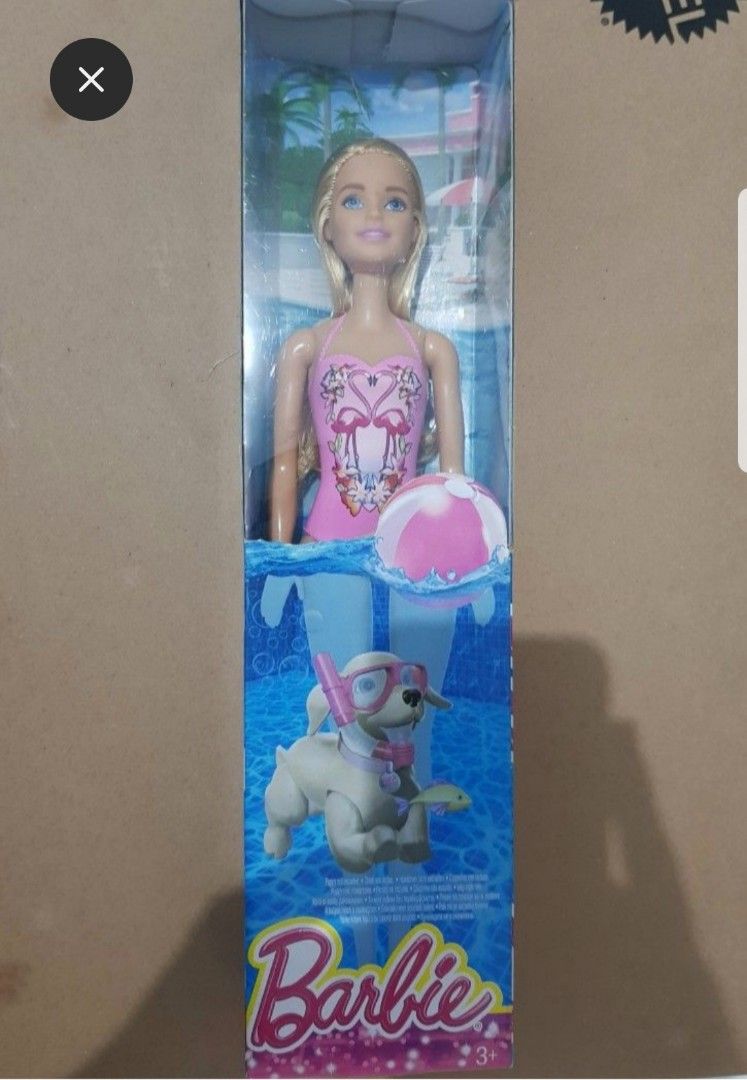 Barbie - Beach doll, Bayi & Anak, Mainan & Baby Walker di Carousell