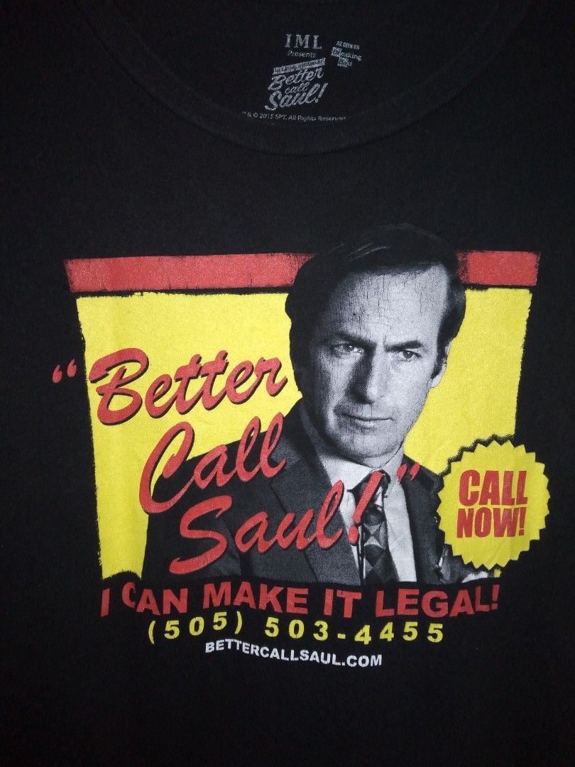 BETTER CALL SAUL!, Men's Fashion, Tops & Sets, Tshirts & Polo Shirts on ...