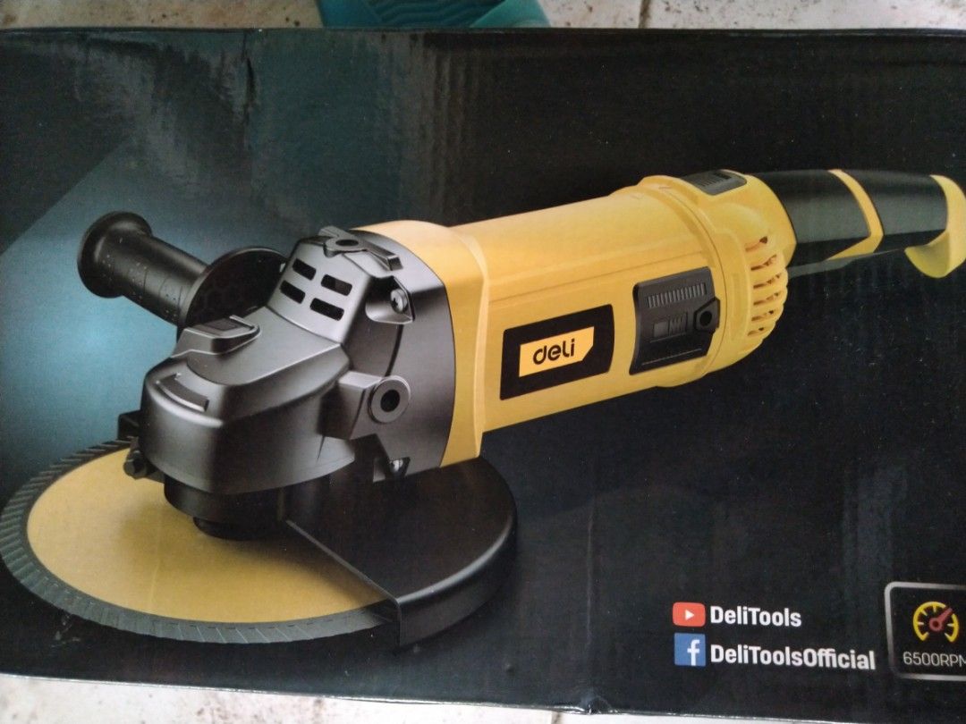 Big Size Heavy Duty Deli Angle Grinder (2000watts) - Like: Bosch ...