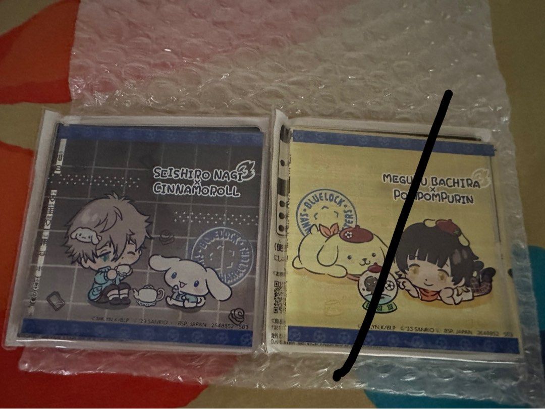 Bluelock X Sanrio Acrylic Block - Nagi, Hobbies & Toys, Memorabilia ...