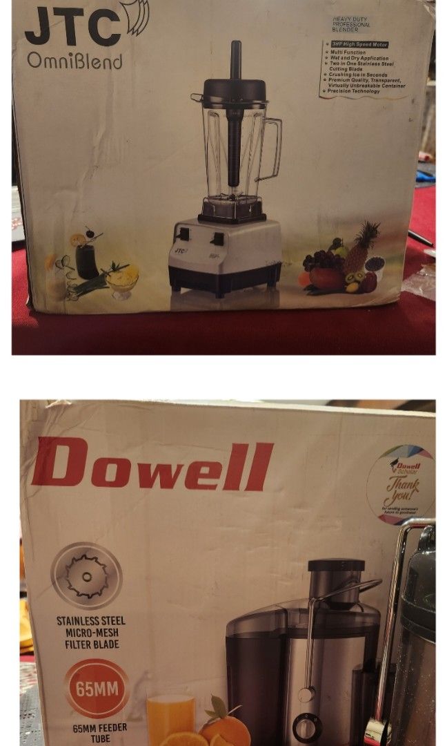 BNew JTC Omniblend Heavy Duty Professional Blender 3HP High Speed 2L on Carousell