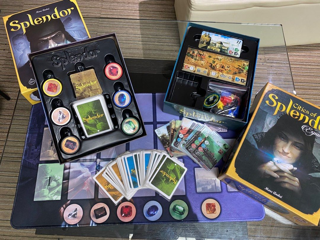 Board game - Splendor & Splendor Exp: City of Splendor (english version ...