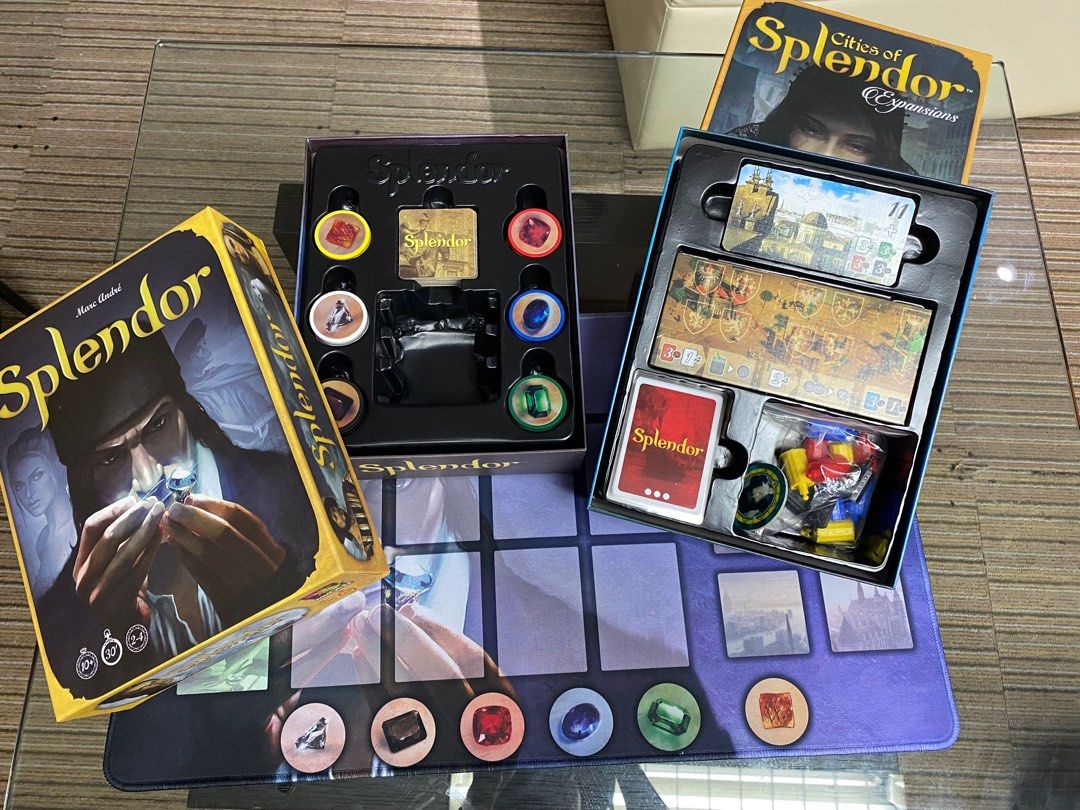 Board game - Splendor & Splendor Exp: City of Splendor (english version ...